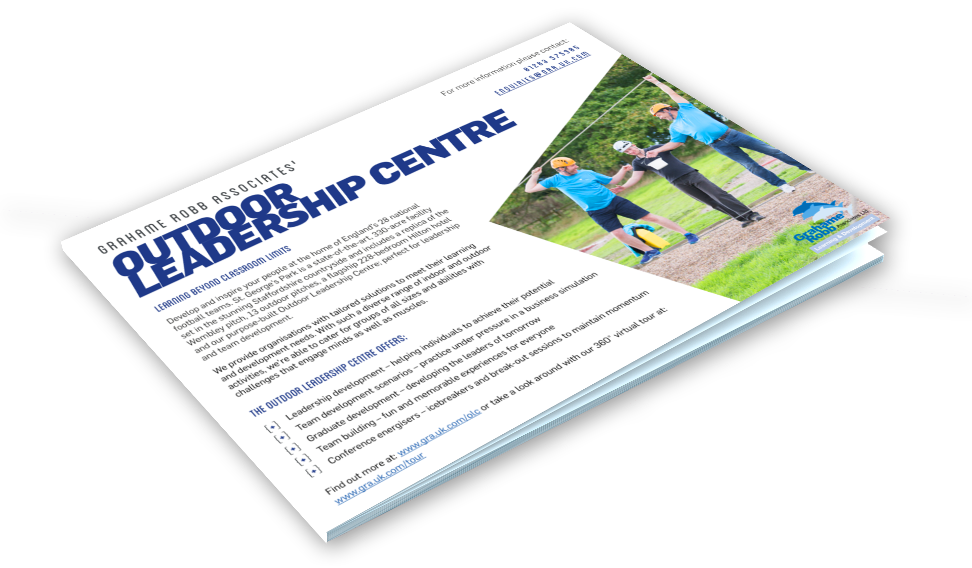 Our Outdoor Leadership Centre At St.George's Park Overview